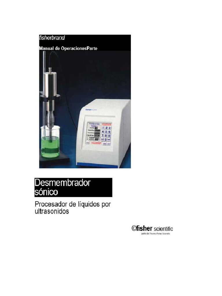 Desmembrador - Sonico FB-705 Manual Español | PDF