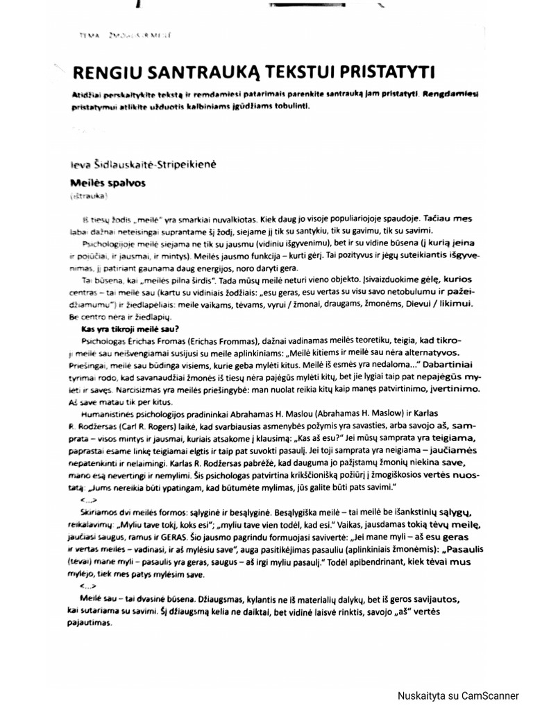 Kalbejfimo Uzduotis | PDF