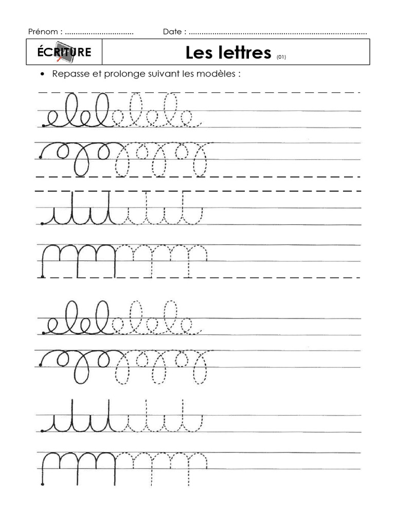 graphisme lettres | PDF