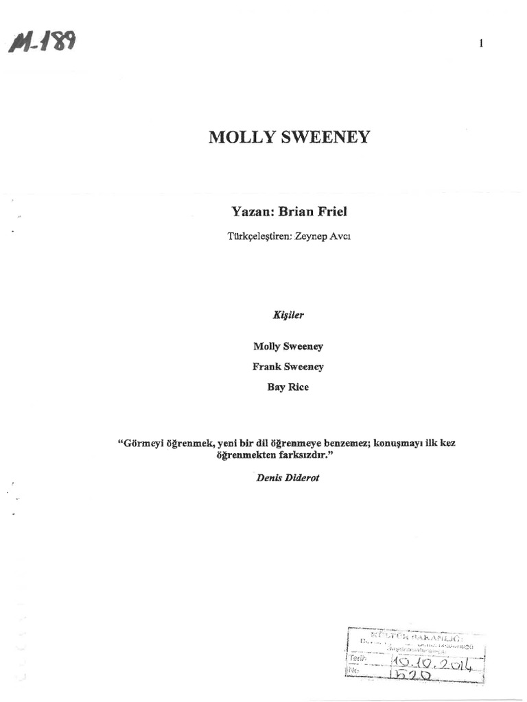 molly sweeney | PDF