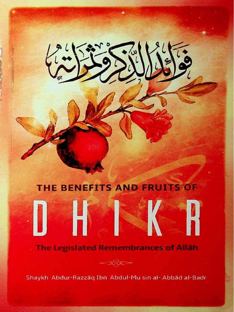 Benefits Fruits of Dhikr | PDF | God In Islam | Religious Belief And ...