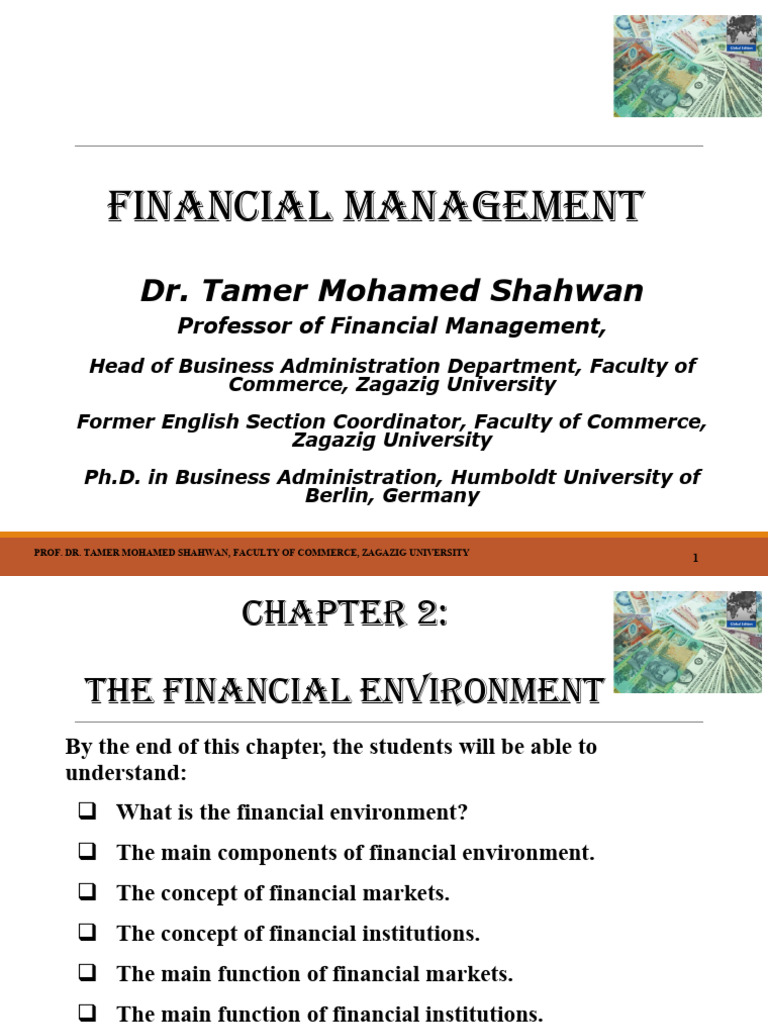 Chapter 2-Financial Environment | PDF | Futures Contract | Securities ...