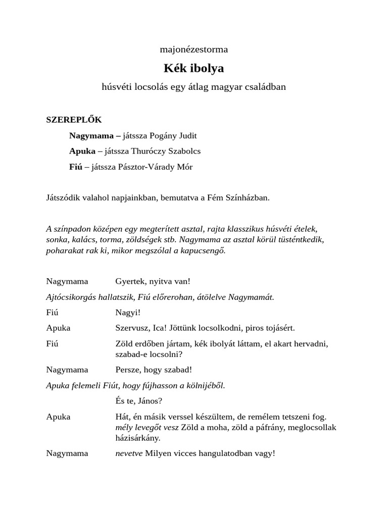 Kék Ibolya Pdf