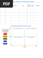 Power Interest Grid Template | PDF