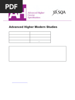 Higher Modern Studies Assignment Guide | PDF | Survey Methodology ...