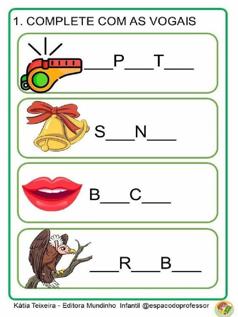 ALFA Complete Vogais EXTRA | PDF