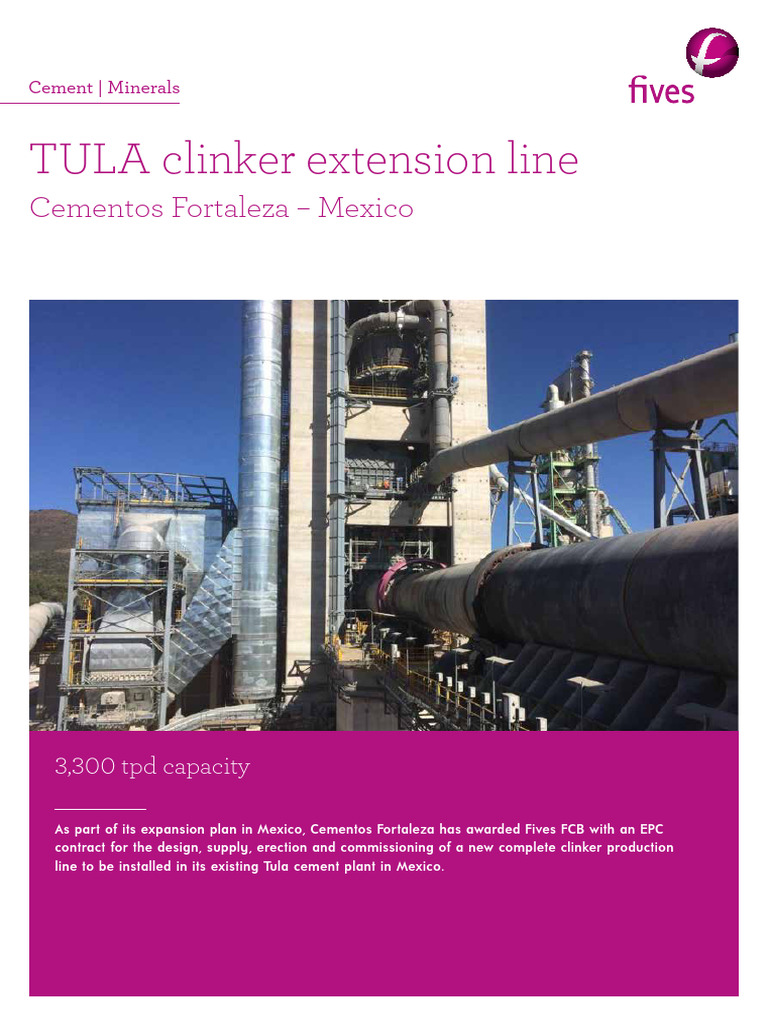 Fives FCB Tula 3300 en | PDF | Cement | Building Engineering
