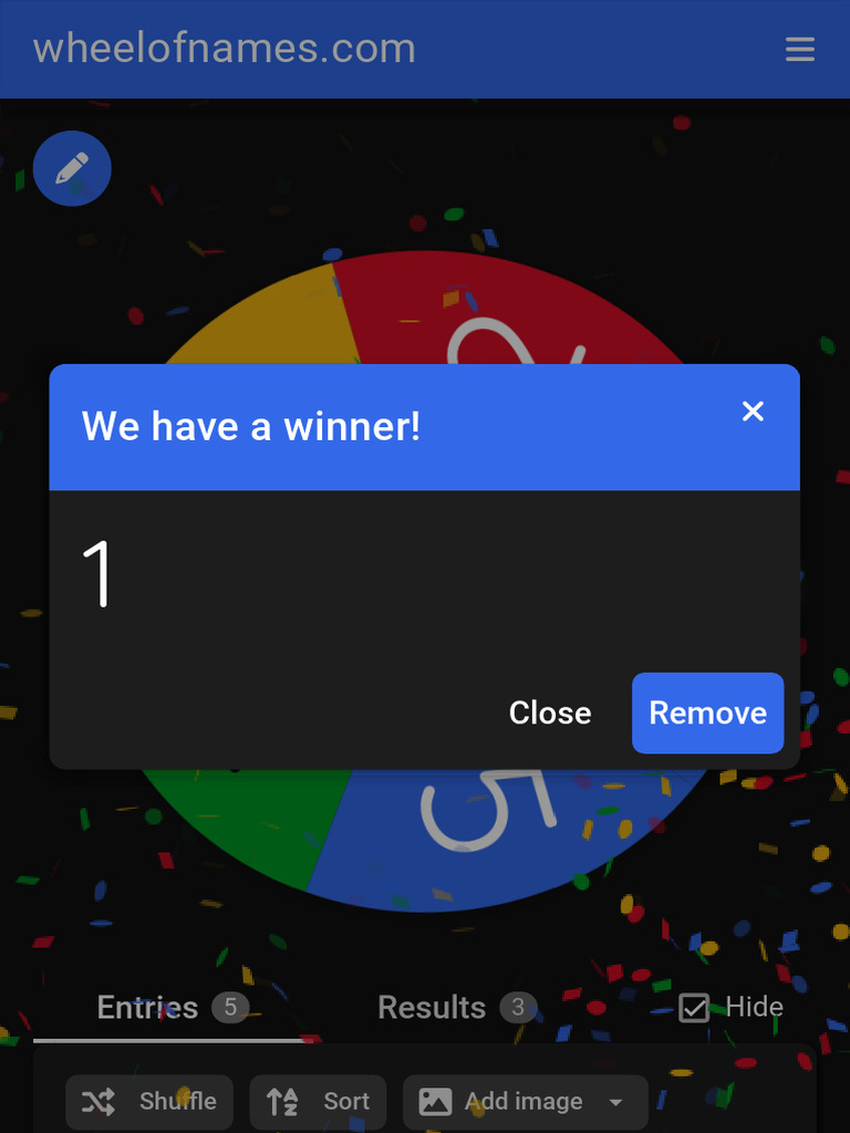 Wheel of Names Random name picker | PDF