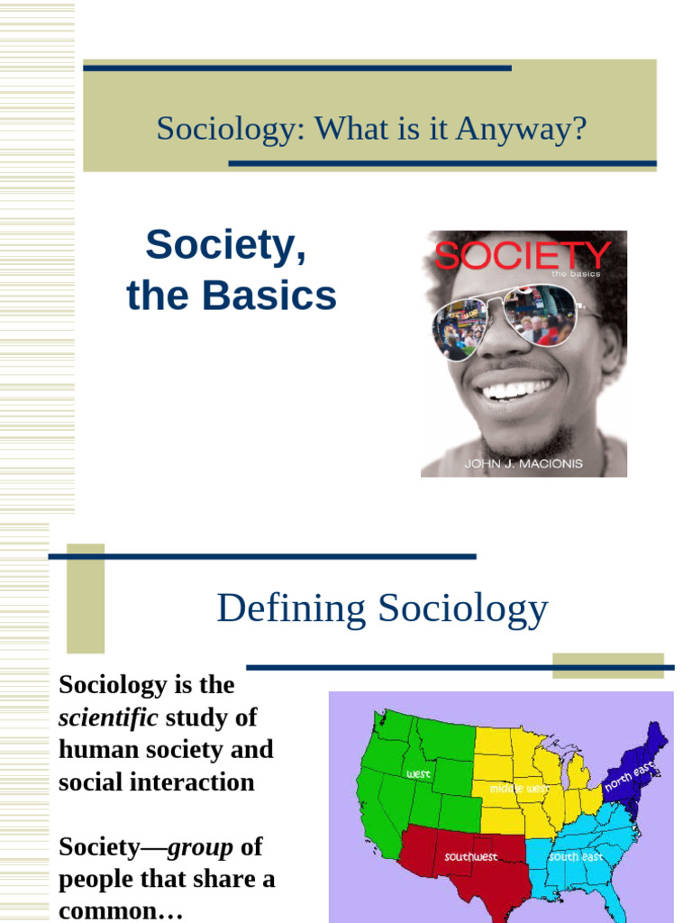 What Is Sociology Powerpoint | PDF