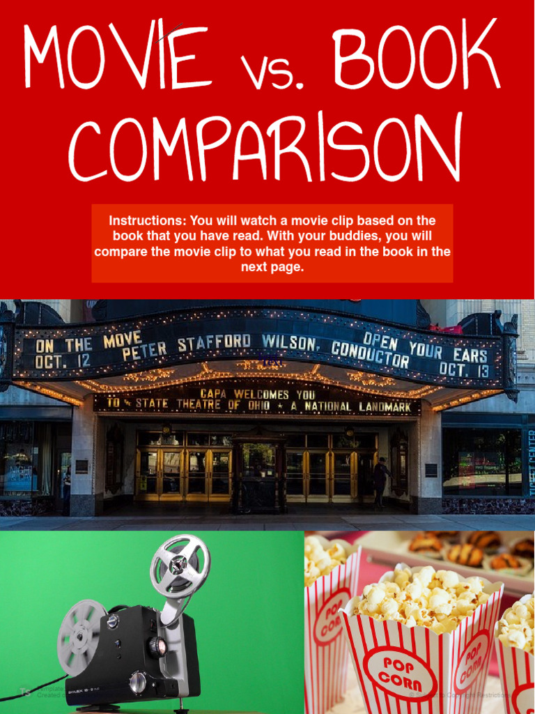 Movie vs. Book Comparison Guide | PDF