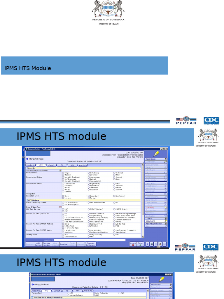 IPMS HTS module | PDF
