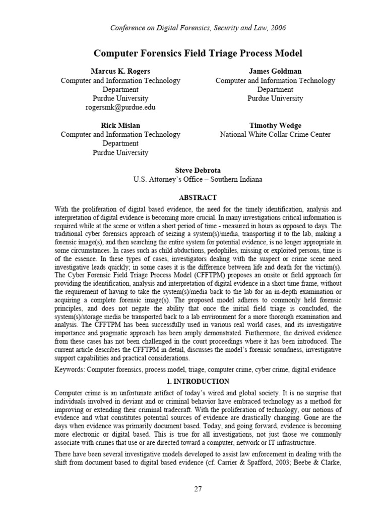 TPM - Triage Process Model | PDF | Http Cookie | World Wide Web