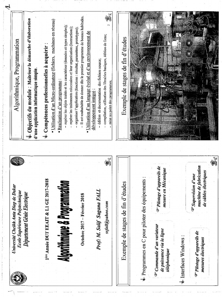 Programme Algo | PDF