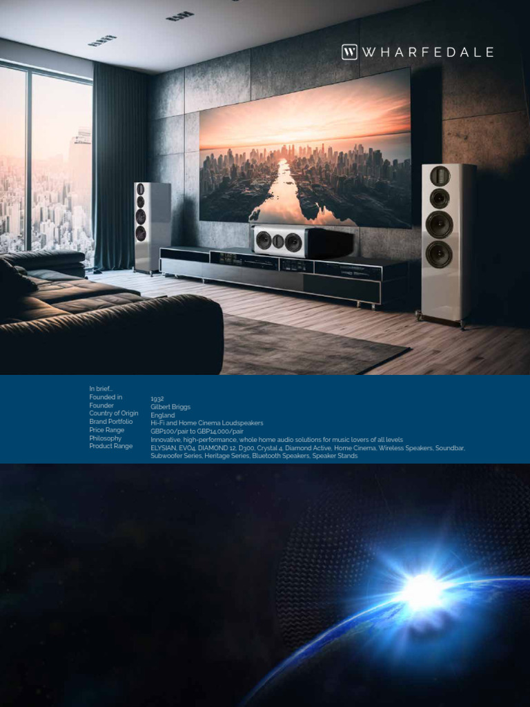 Wharfedale ELYSIAN Speaker Overview | PDF | Loudspeaker | Inductor