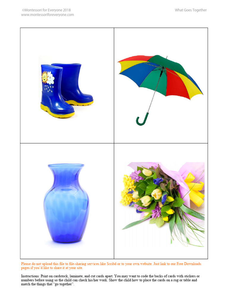 What Goes Together | PDF