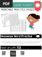 Dibels 8 Benchmark 1 Student 2020-1 | PDF | Schools | Rhyme