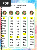 Lesson 41b: Short Vowel Review | PDF