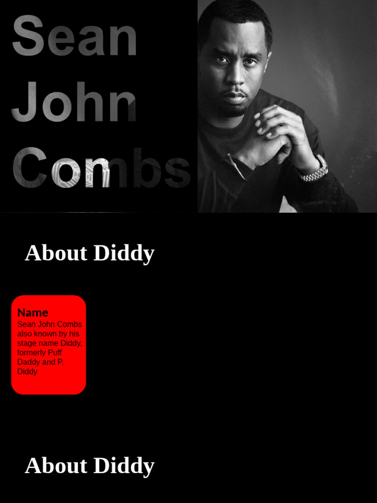 Pdiddy Presenation (Autosaved) (Autosaved) | PDF