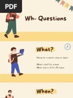 WH Question Words Exercises | PDF