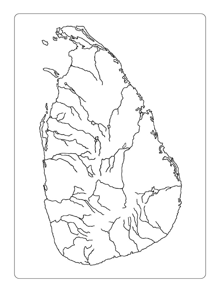 SL Blank Map | PDF