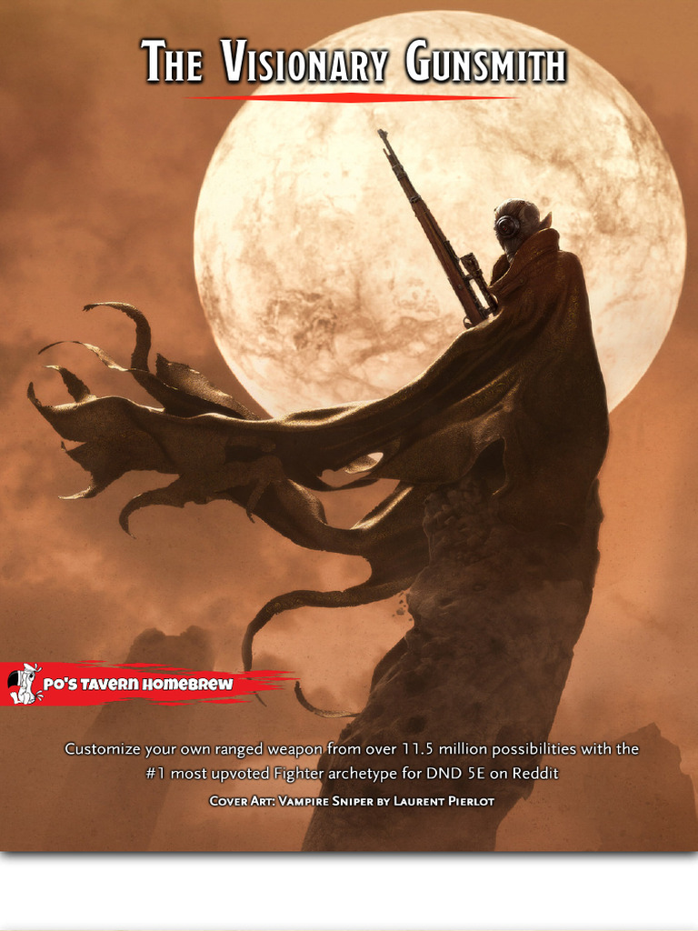 Visionary Gunsmith - Fighter Archetype (Po's Tavern, DND 5E) _ GM ...