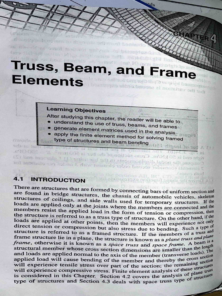 188-200 Truss, Beam & Frame | PDF | Elasticity (Physics) | Matrix (Mathematics)