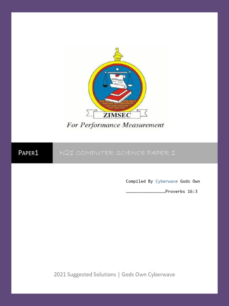 Computer Science Study Guide | PDF | Table (Database) | Integer (Computer Science)