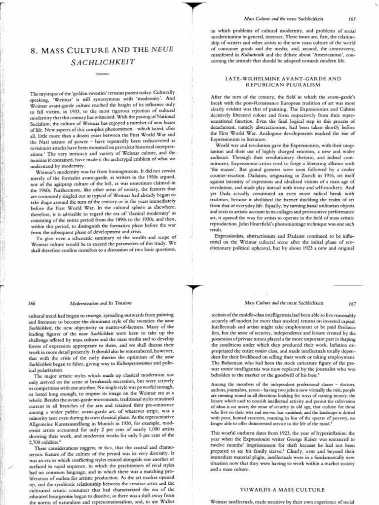 CA-6 Peukert - Weimar - 1991 - ch8 - No Images | PDF