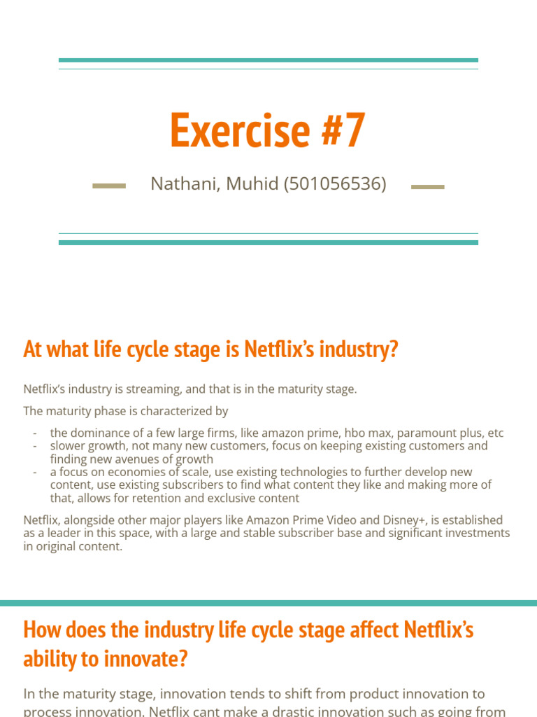 Exercise #7 | PDF | Augmented Reality | Netflix