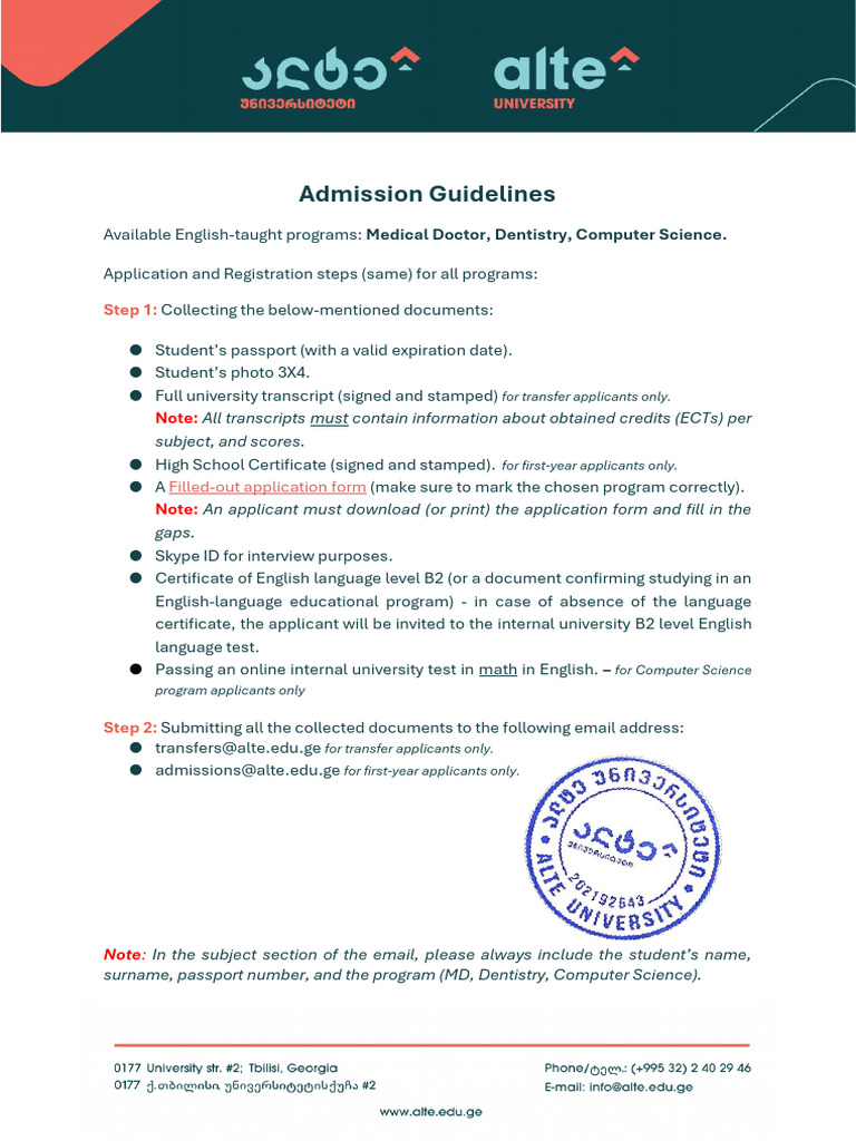 Admission Guidelines.1 (1) | PDF