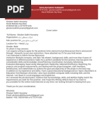 DACAR Job Application Form Template | PDF
