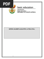 Lesson Plan Sepedi | PDF