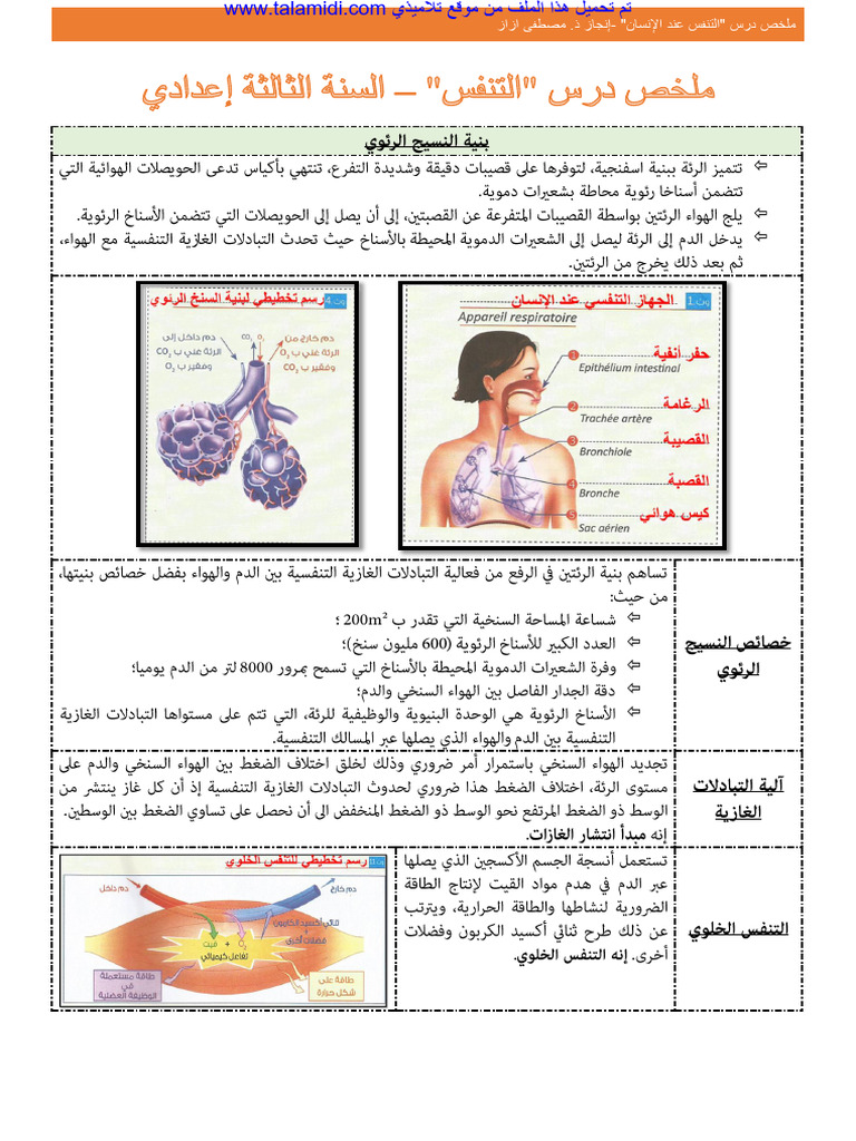 Talamidi.com_3AC_SVT_Cours_03 (1) | PDF