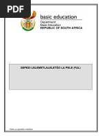Sepedi Fal Poetry | PDF