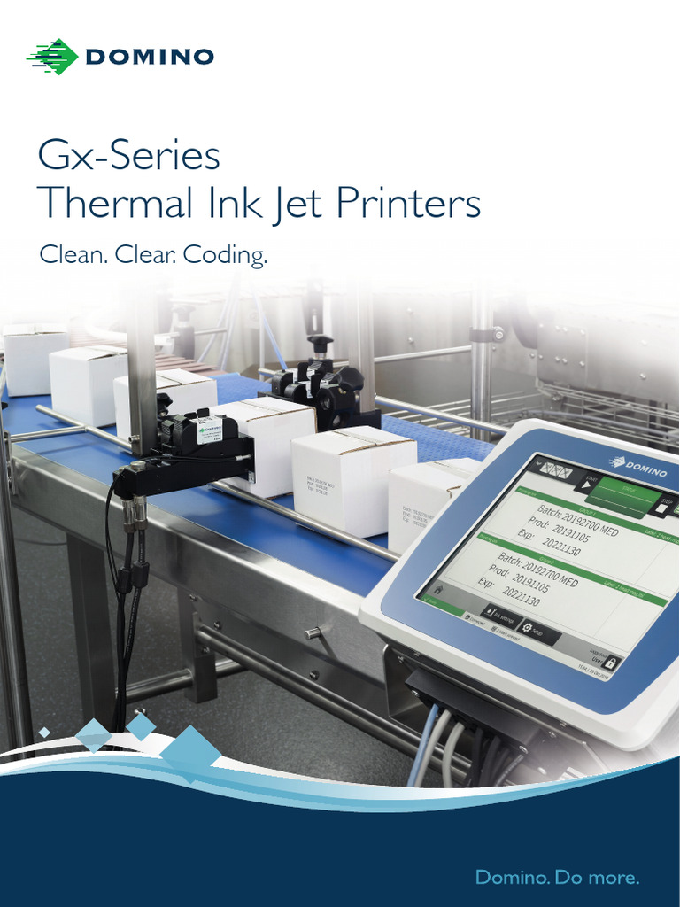 En in Brochure GX Series Range | PDF | Printer (Computing) | Usb