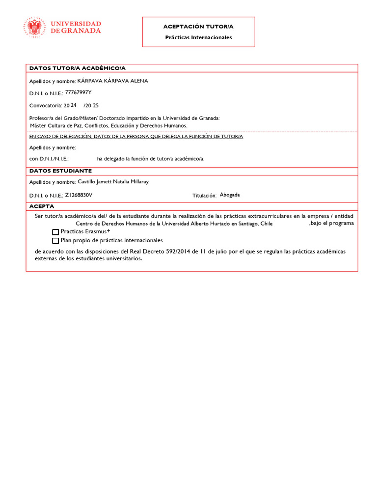 CPEP-PRACTICAS-INTERNACIONALES TUTORIA MÁSTER | PDF