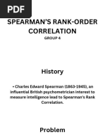 GCSE Statistics: Spearman's Rank Correlation | PDF | Spearman's Rank ...