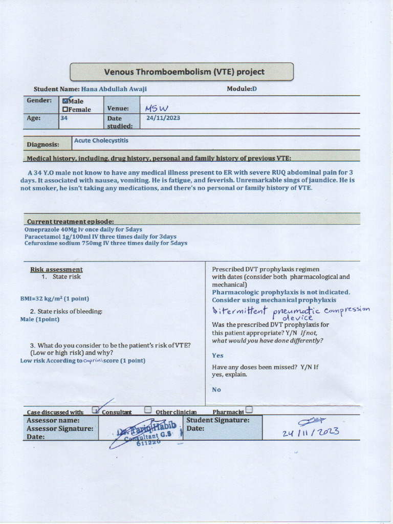 VTE | PDF