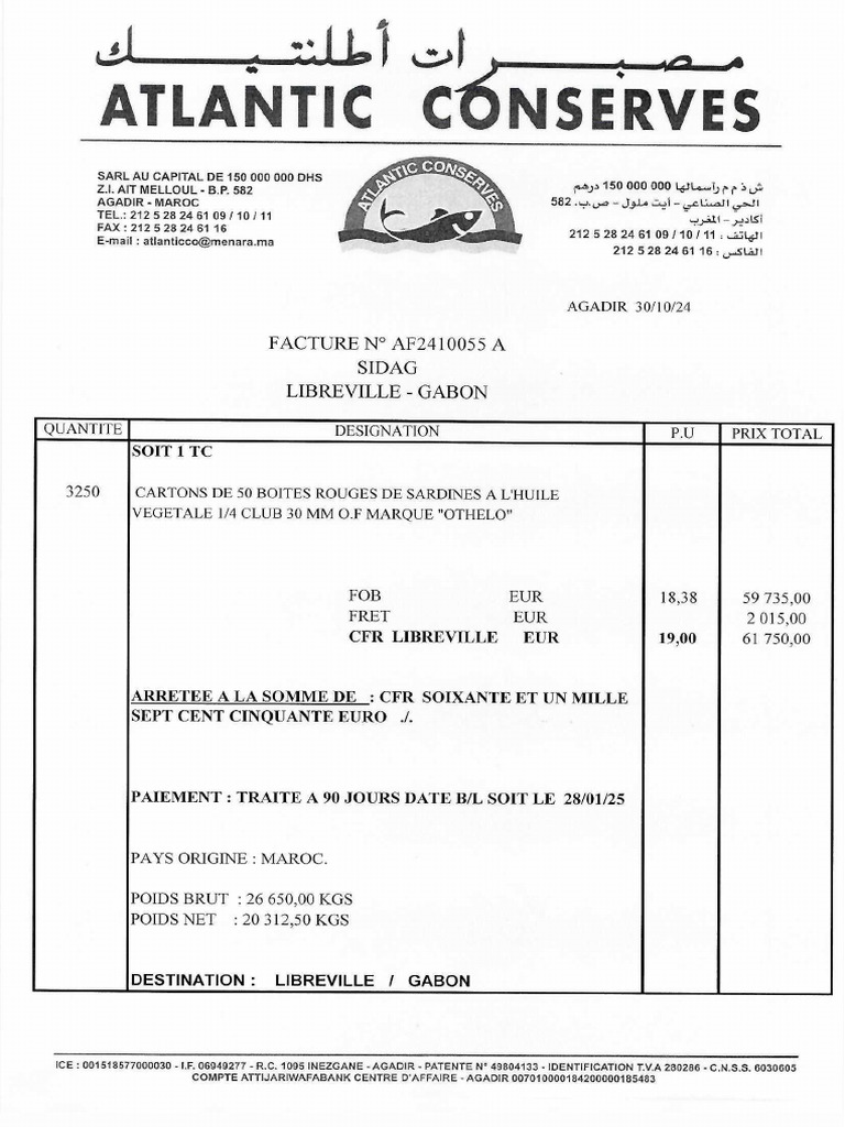 Factures 55 - 0001 | PDF