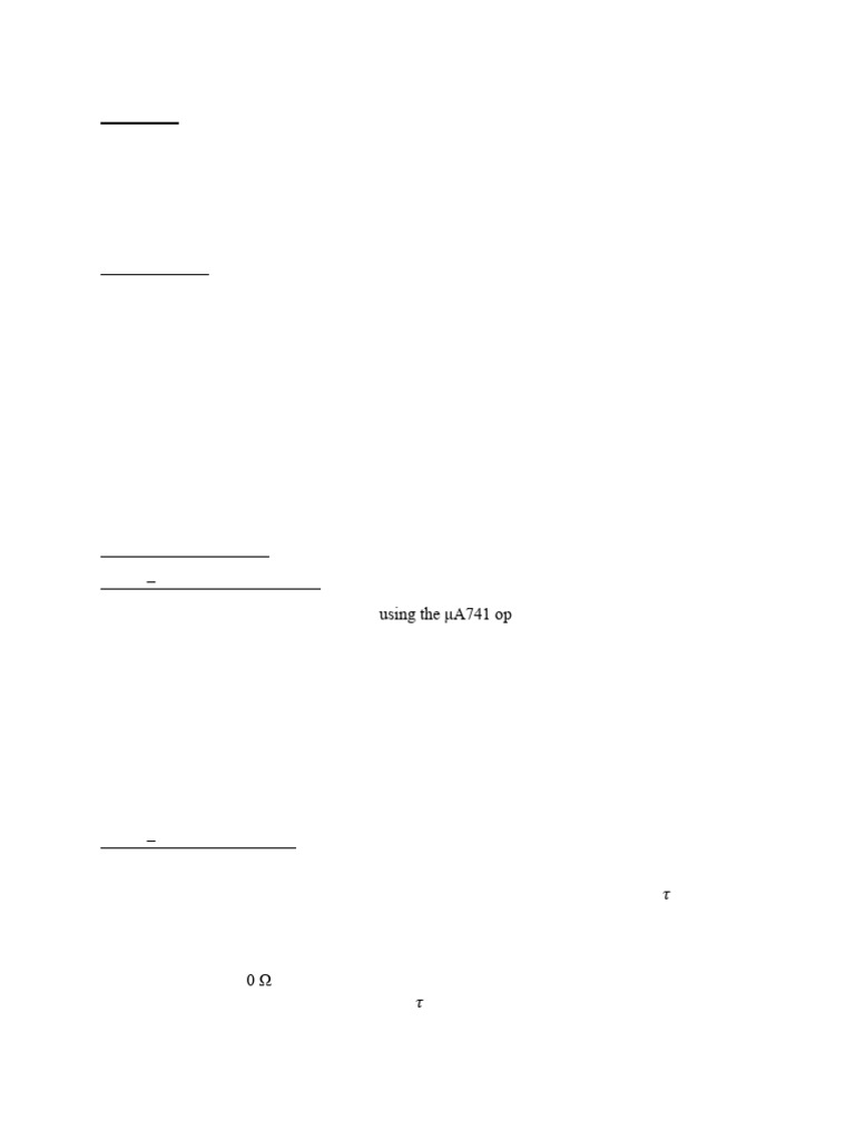 273_lab2 | PDF | Damping | Operational Amplifier
