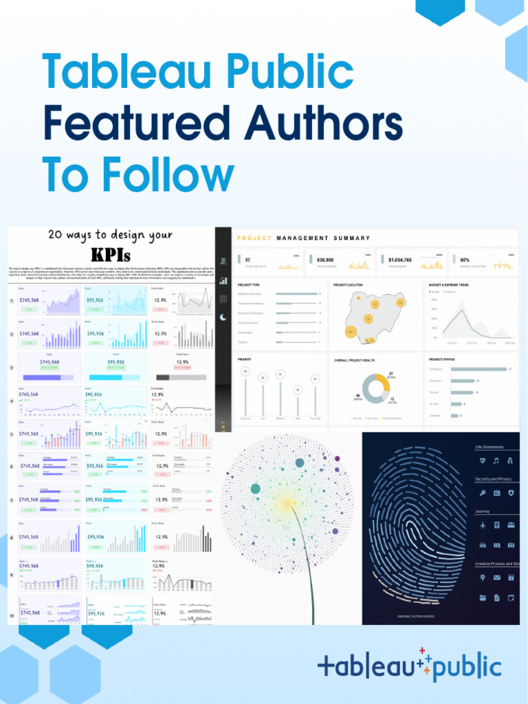 Tableau Public Featured Authors 1735900711 | PDF
