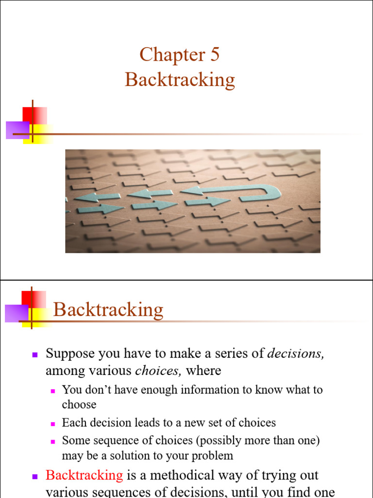 Chapter 5 Backtracking (3) | PDF | Vertex (Graph Theory) | Combinatorics Chapter 5 Backtracking (3) | PDF | Vertex (Graph Theory) | Combinatorics