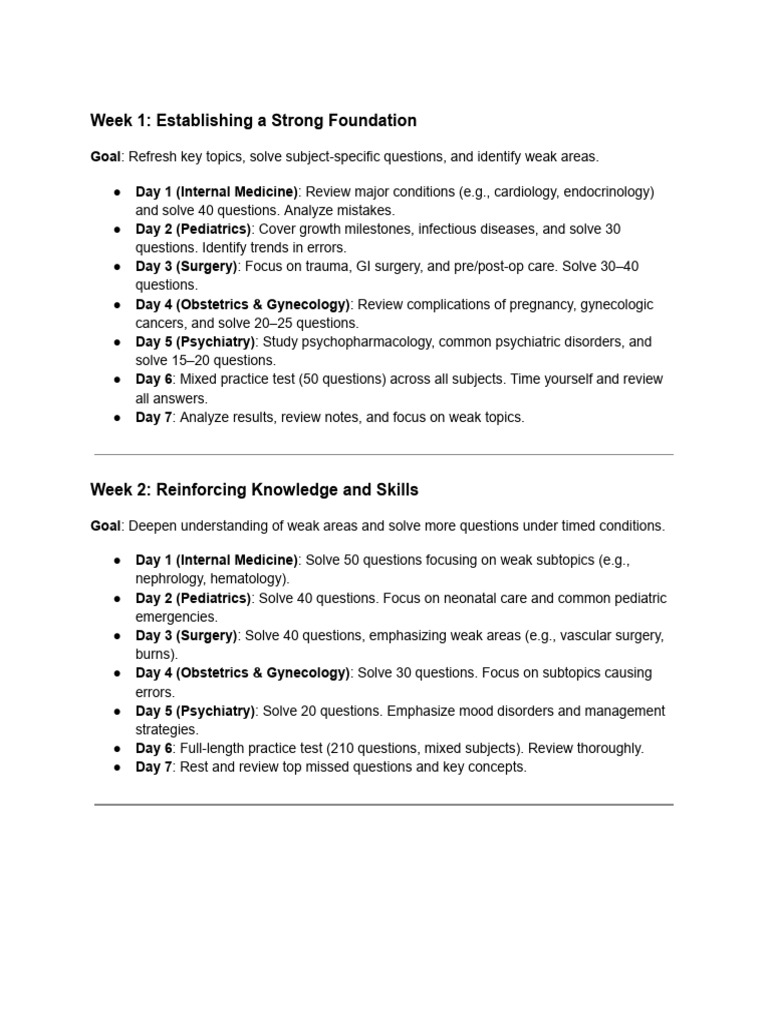 IMLE Study marathon | PDF | Psychiatry | Surgery