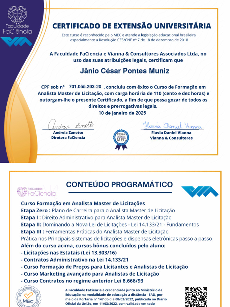 Jânio César Pontes Muniz | PDF