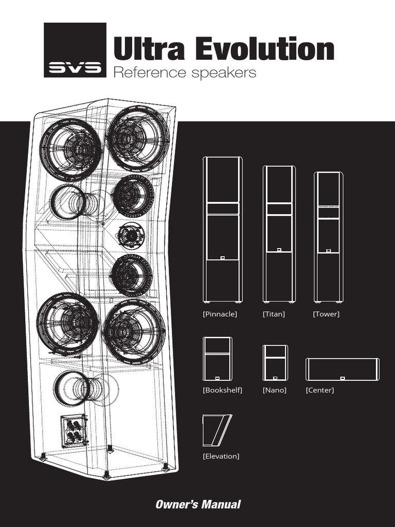Ultra Evolution Speaker Manual 02292024 | PDF | Loudspeaker | Inductor