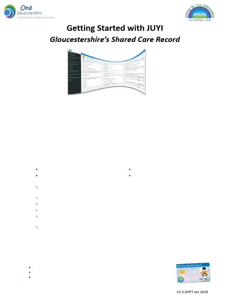 JUYI-Quick-reference-guide-web-version-GHFT | PDF | Health Care | Medical Record