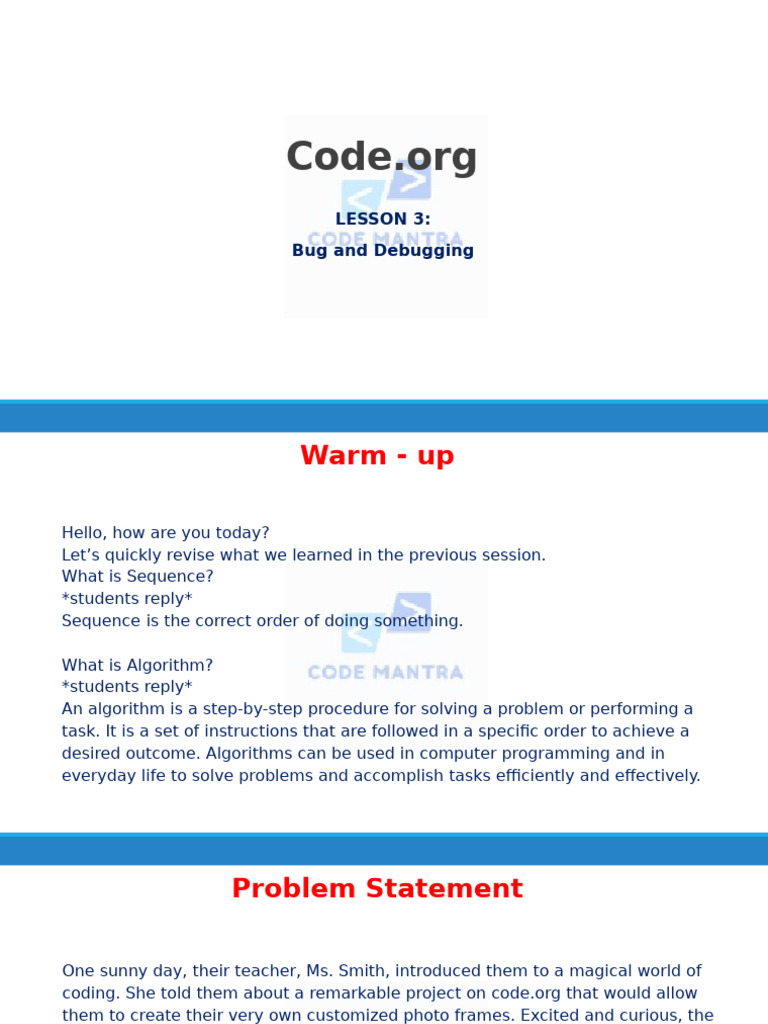 SessionPlan#3 (1 4) | PDF | Software Bug | Computer Programming