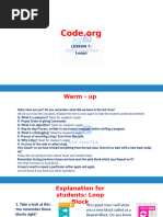 Coding Loops for Kids | PDF