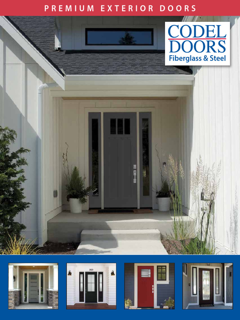 Codel Door Brochure Download | PDF | Door | Fiberglass
