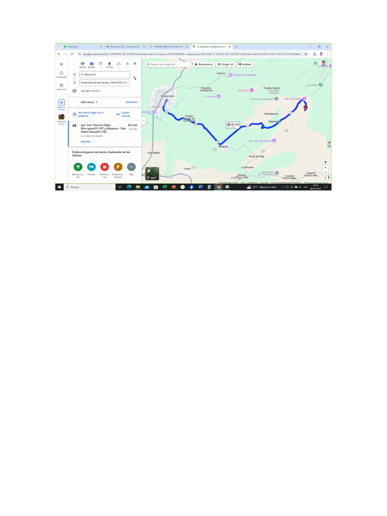 Quebrada las damas | PDF